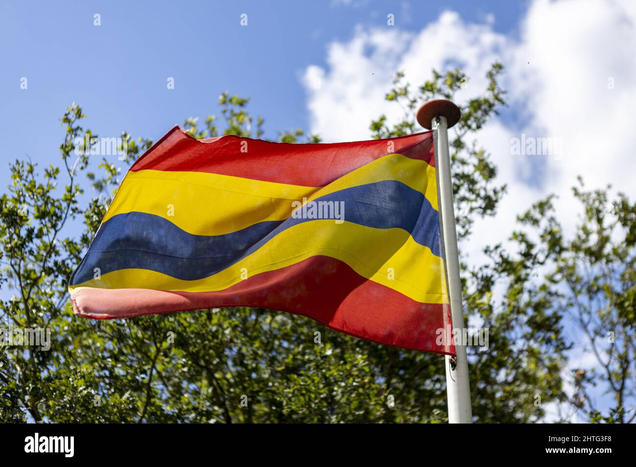 Overijssel province flag Stock Photo - Alamy