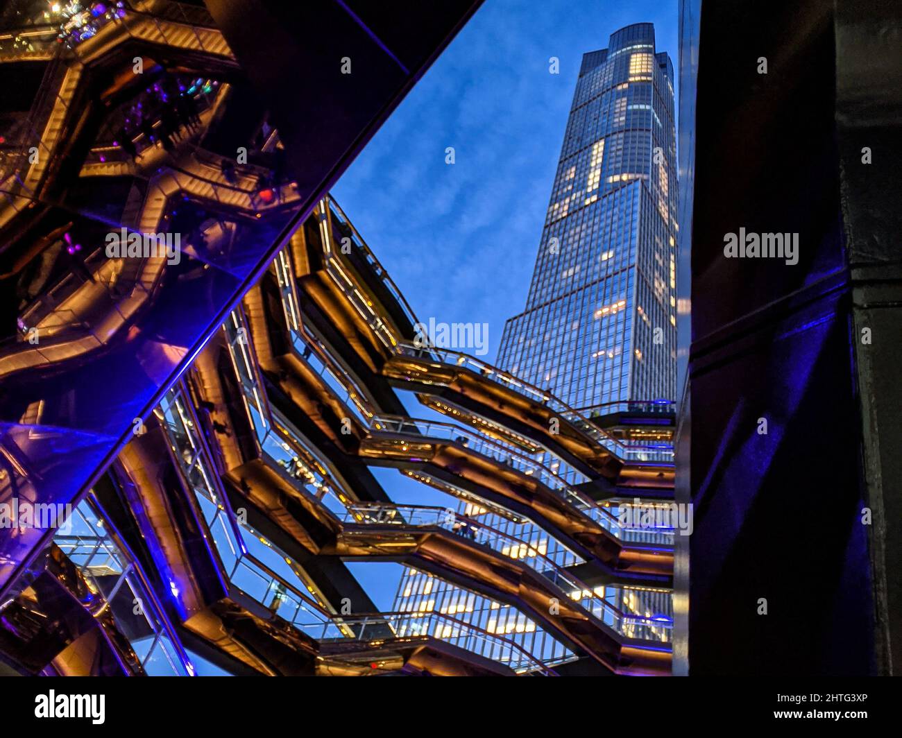 The Vessel taken a dawn with a wide len Stock Photo - Alamy