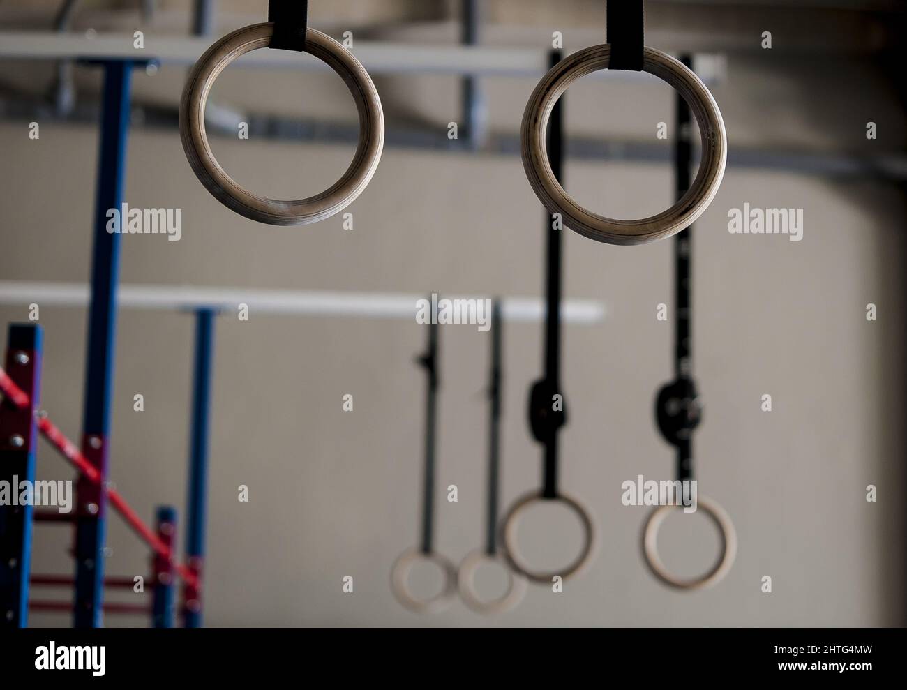 Gymnastics equipments hi-res stock photography and images - Alamy