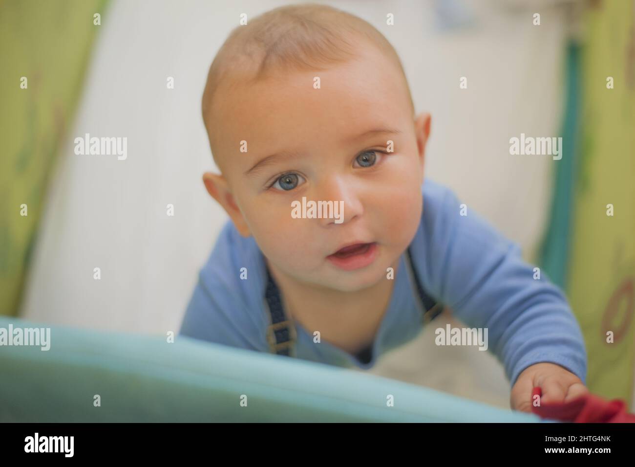 Child face looking camera hi-res stock photography and images - Alamy