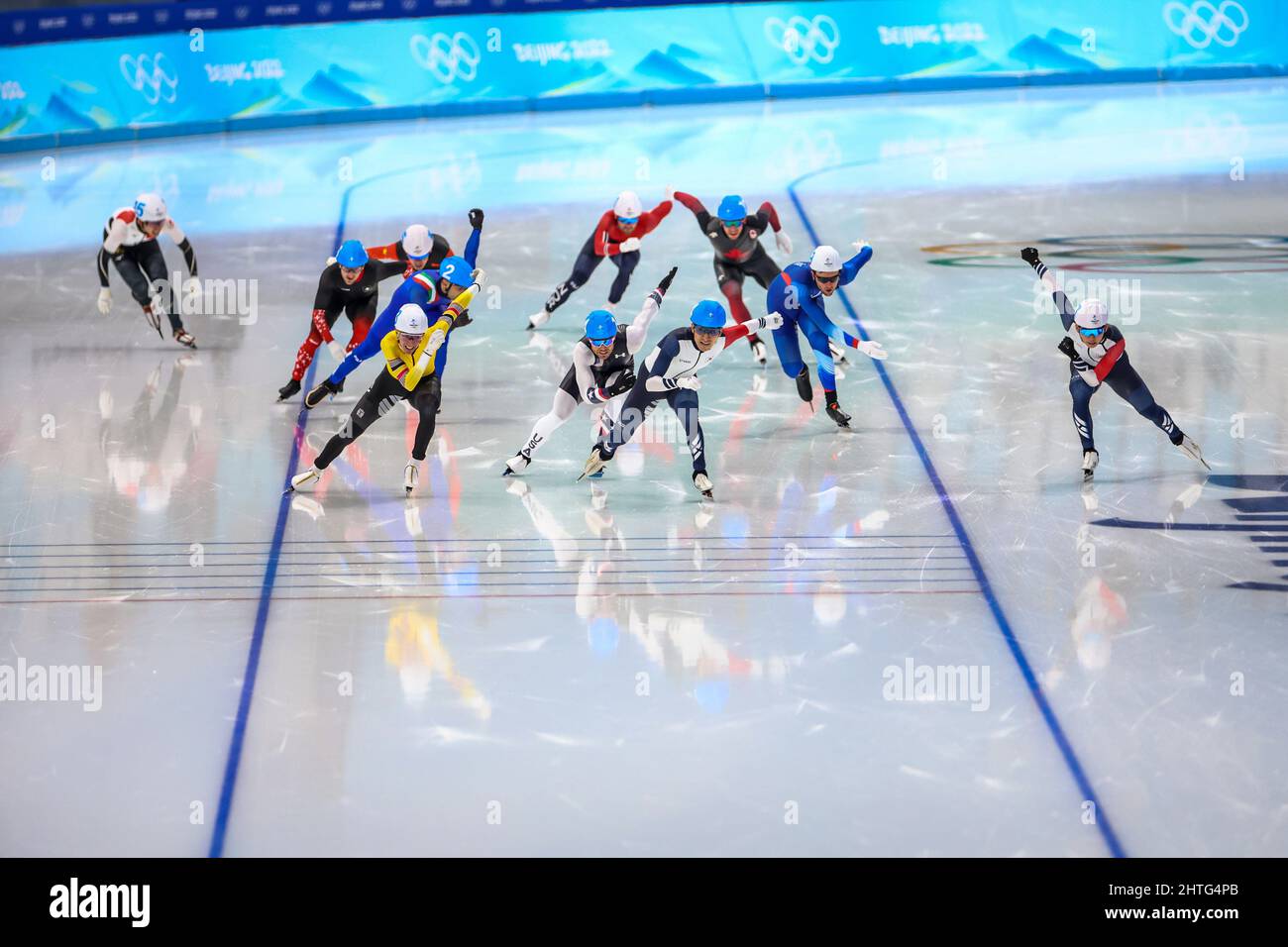 General view, FEBRUARY 19, 2022 - Speed Skating : Men's Mass Start ...