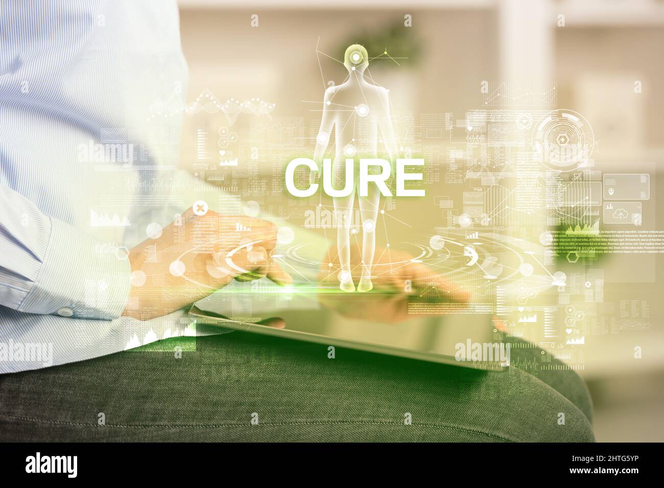 Electronic medical record, tech concept Stock Photo - Alamy