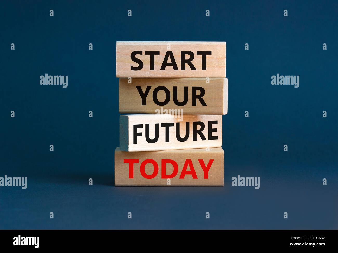 Start your future today symbol. Concept words Start your future today ...