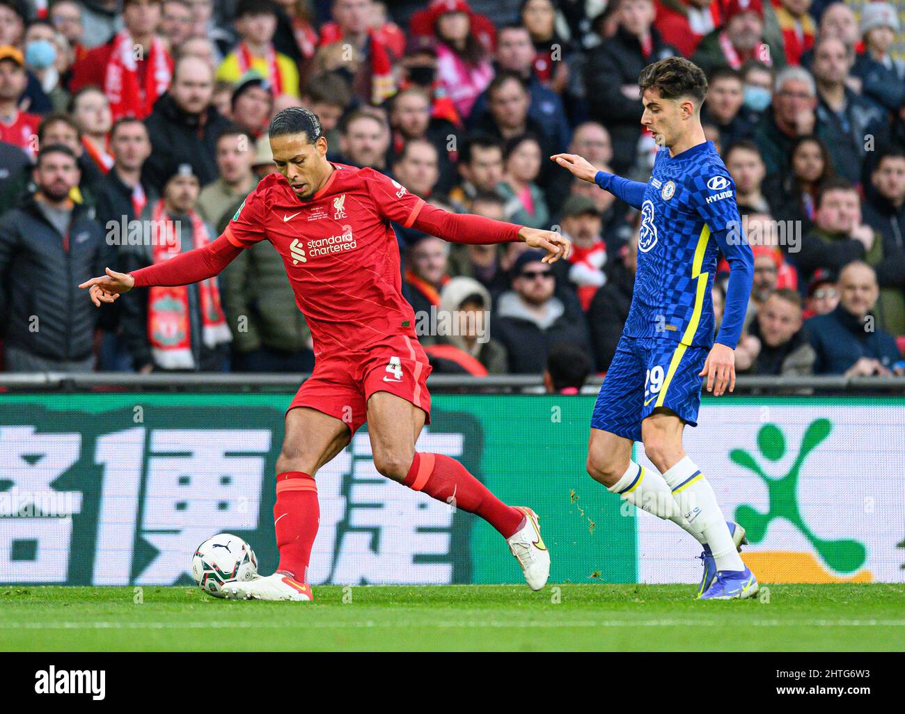 27 February 2022 - Chelsea v Liverpool - Carabao Cup - Final - Wembley ...