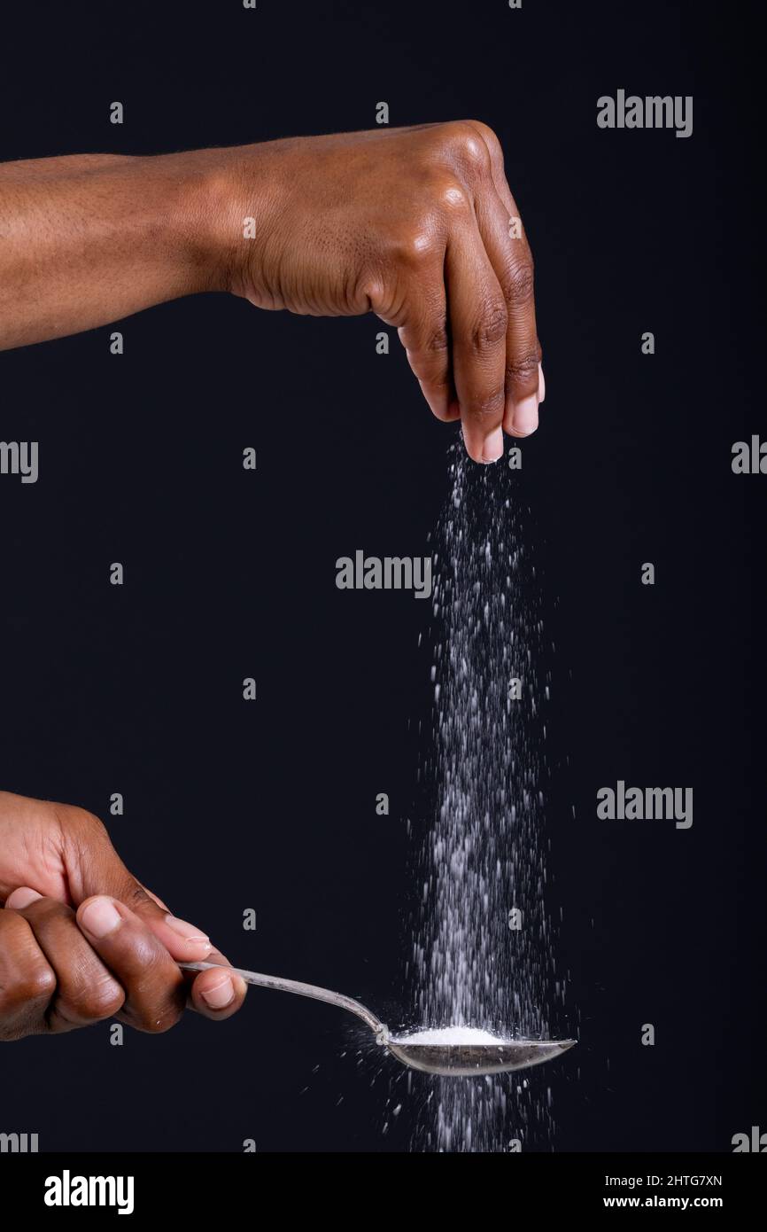 Spoon black hi-res stock photography and images - Alamy