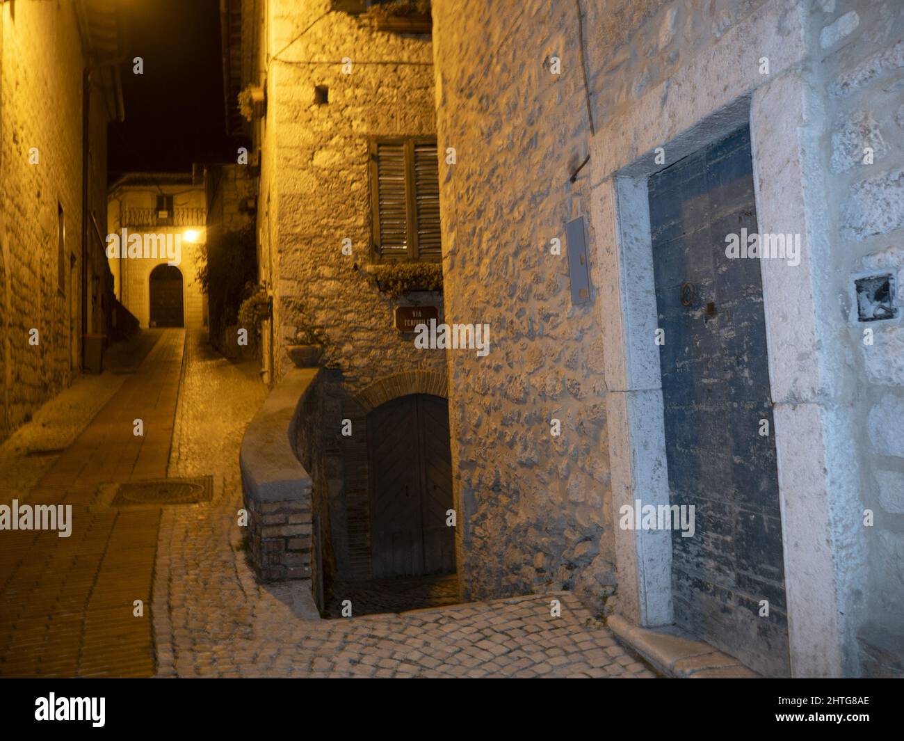 Veroli medieval village lazio hi-res stock photography and images - Alamy