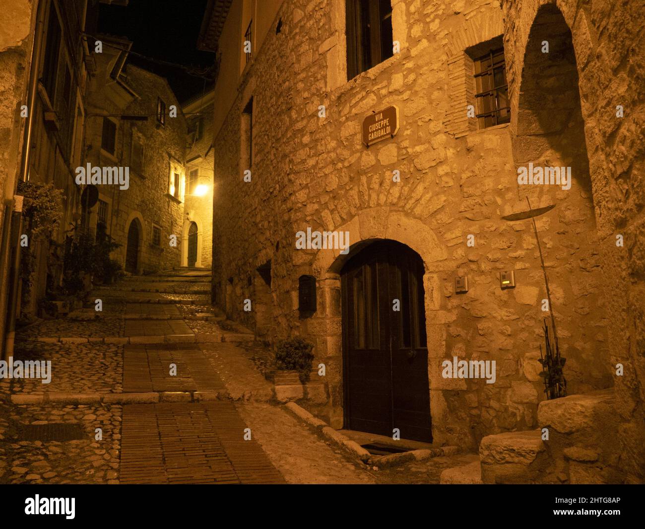 Veroli medieval village lazio hi-res stock photography and images - Alamy