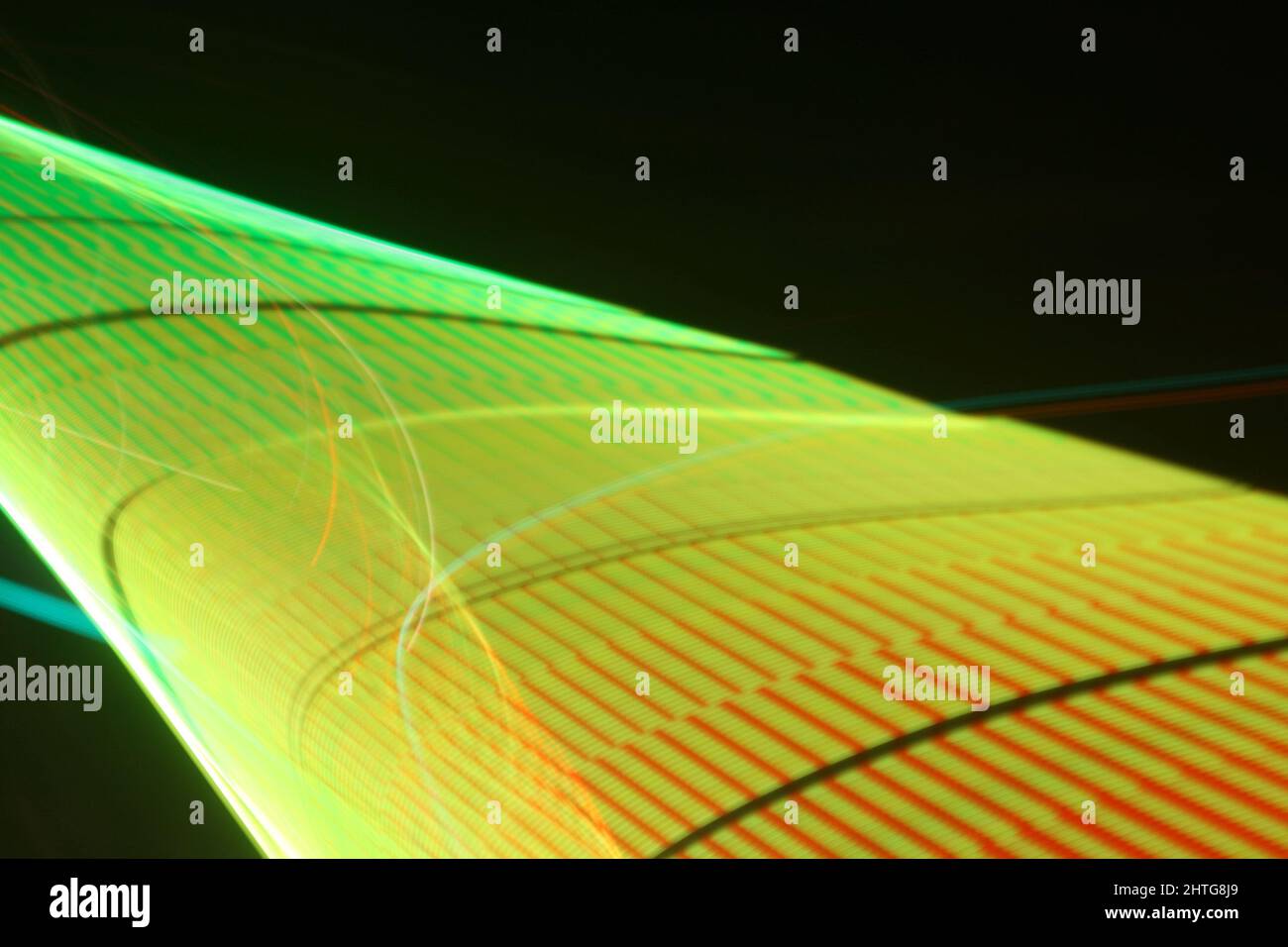 Illustration of the abstract colorful background with digital lights ...