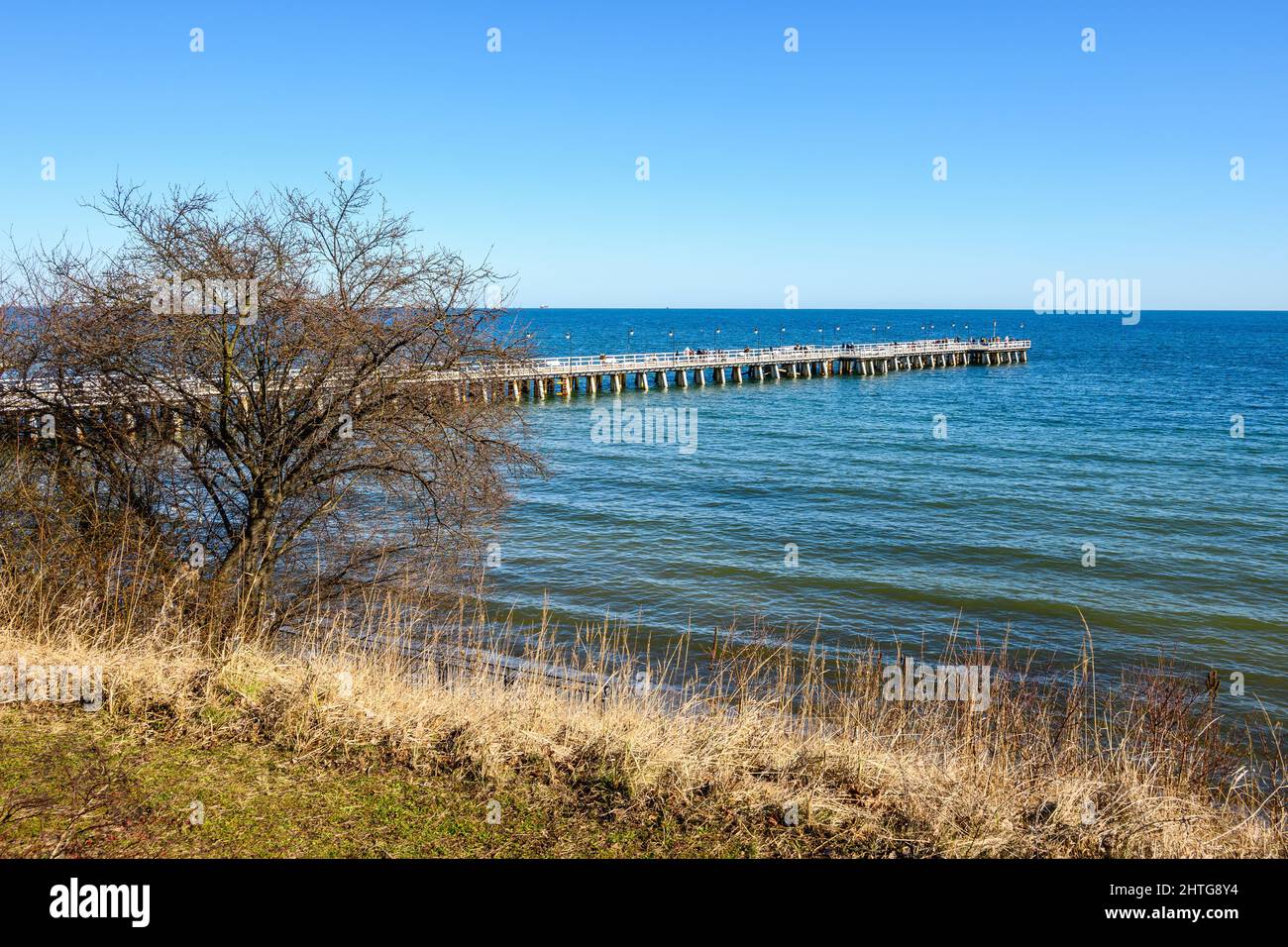 The pier in orlowo hi-res stock photography and images - Alamy
