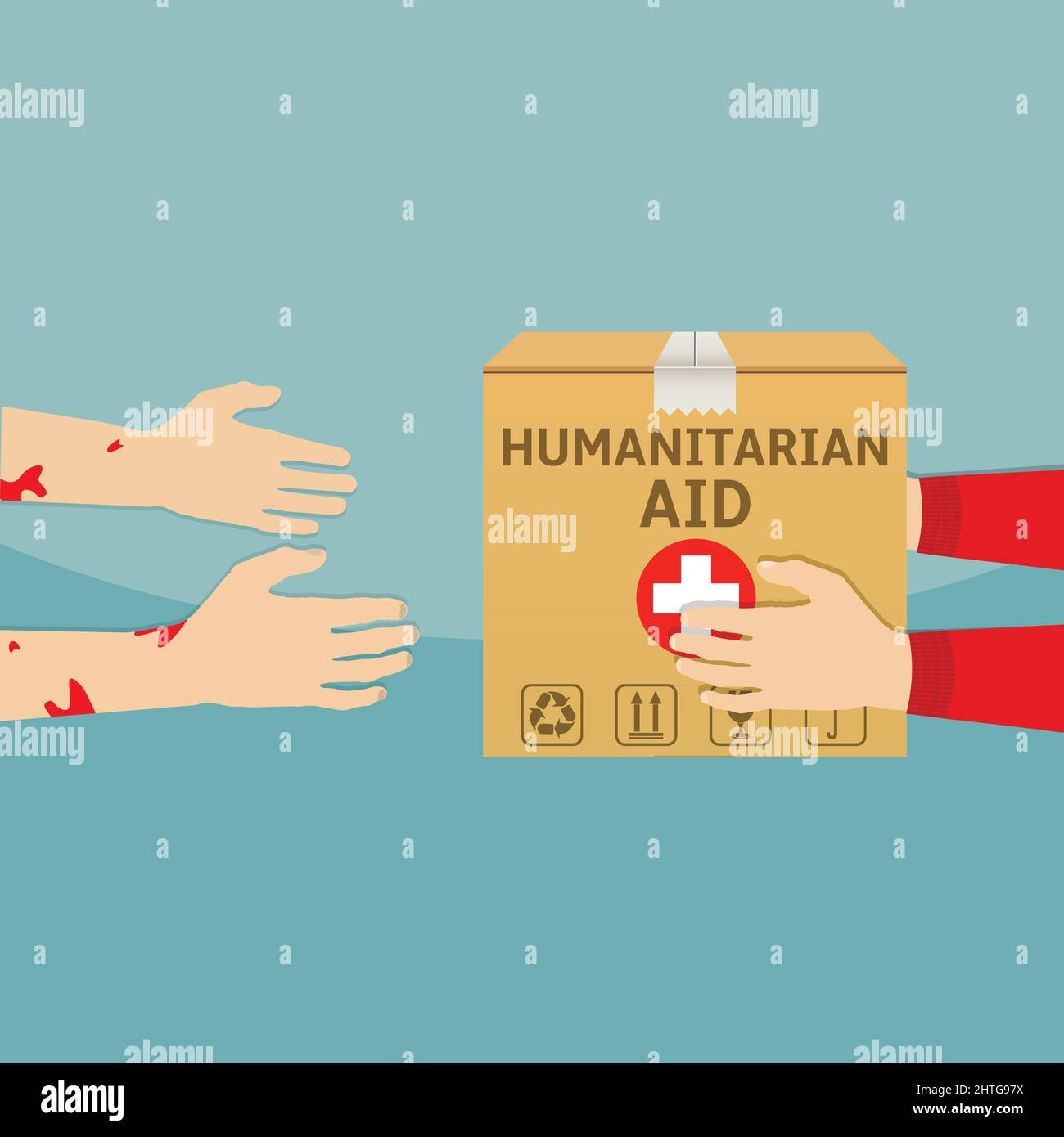 Donationbox Stock Vector Images - Alamy