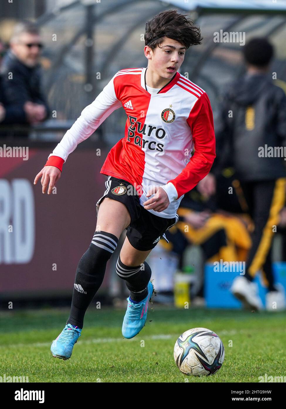 Rotterdam - Tijme Wessels of Feyenoord O16 during the match between ...