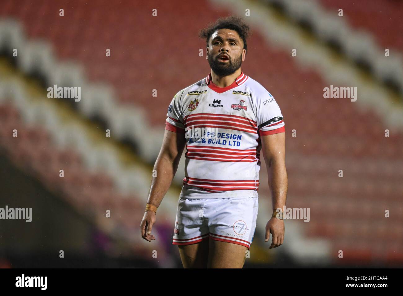 Mark Ioane #10 of Leigh Centurions in action during the game Stock ...
