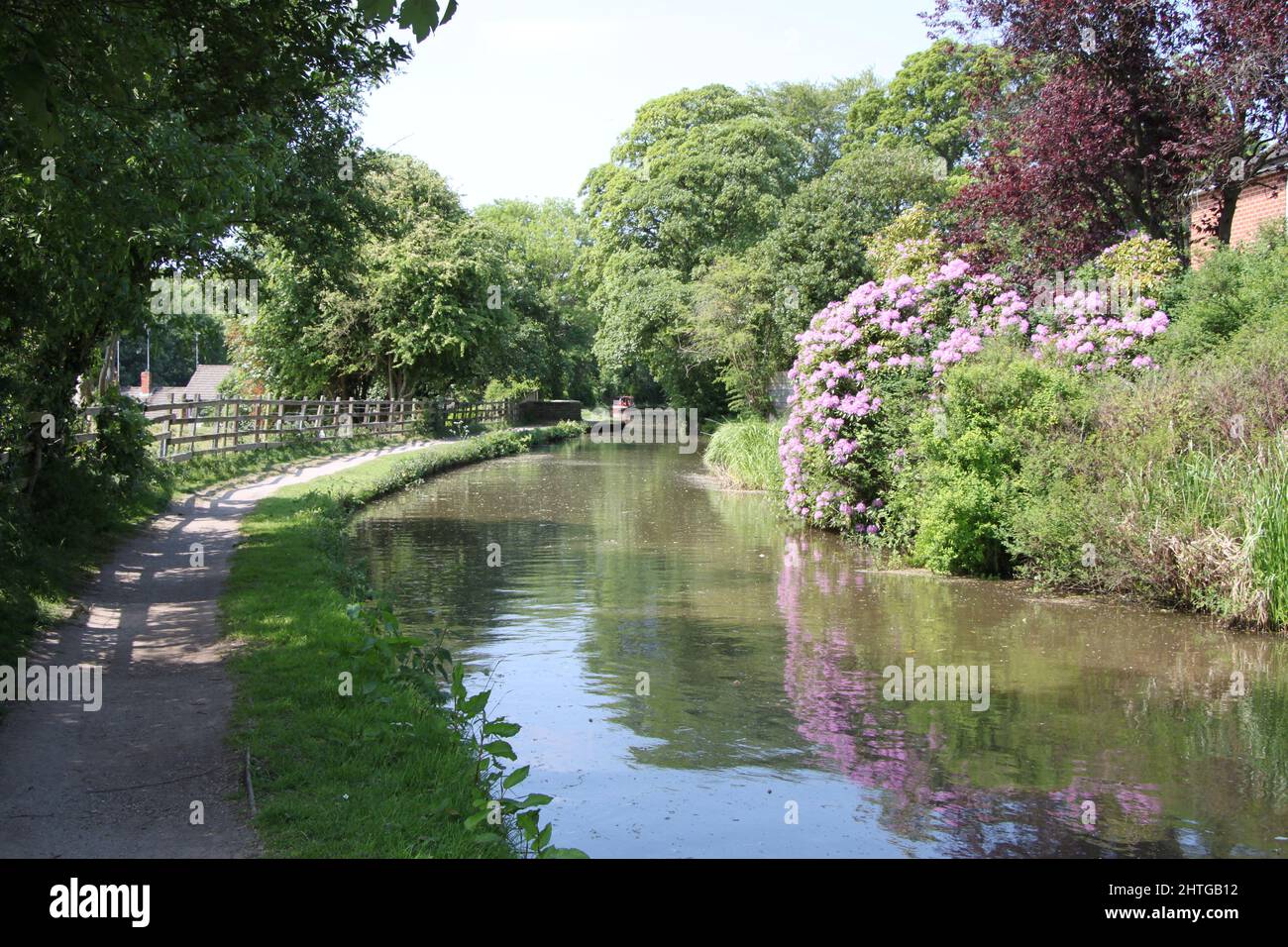 Peak Forest canal near Manchester Stock Photo - Alamy