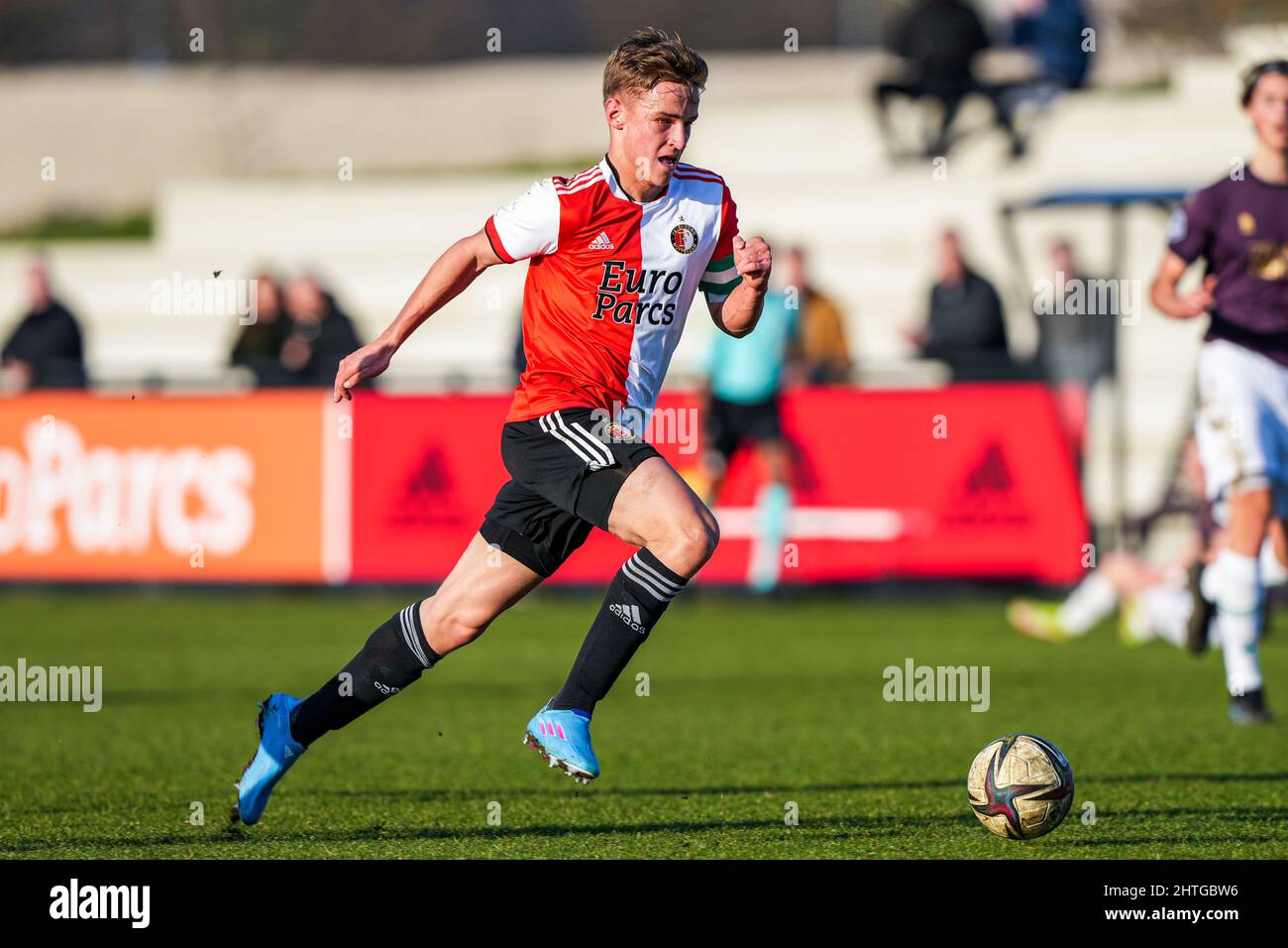 Rotterdam - Noah Naujoks of Feyenoord O21 during the match between Feyenoord O21 and FC ...