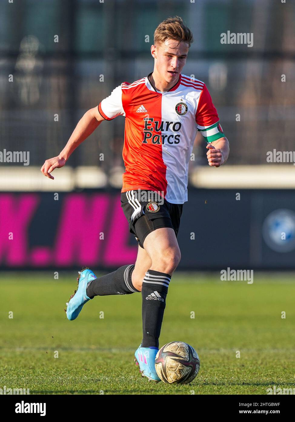 Rotterdam - Noah Naujoks of Feyenoord O21 during the match between Feyenoord O21 and FC ...