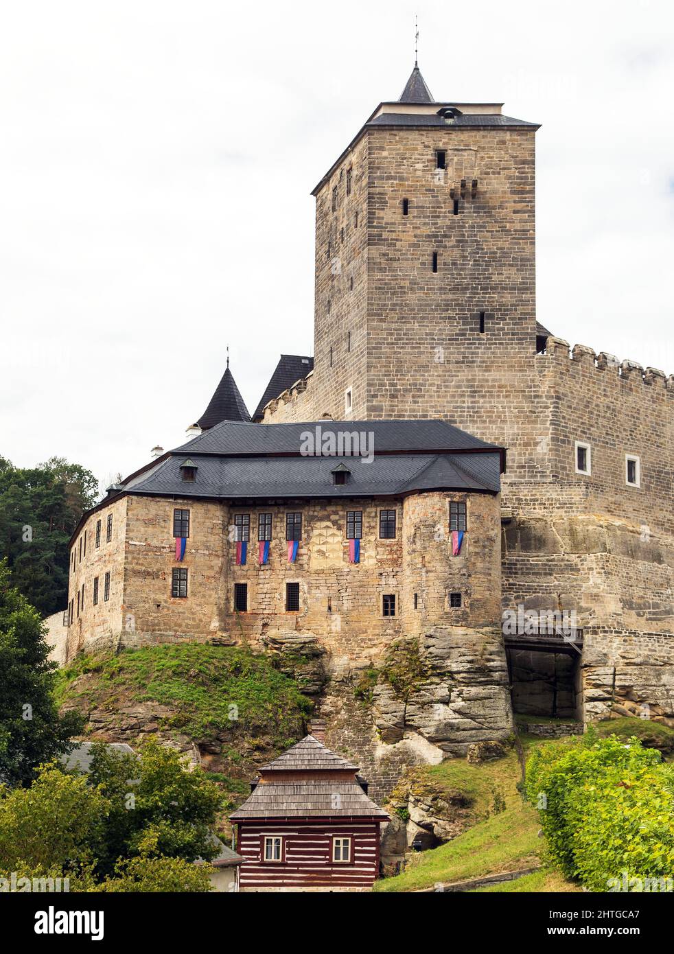 hrad Kost, Castle Kost, Bohemian paradise, Czech Republic, Europe Stock ...