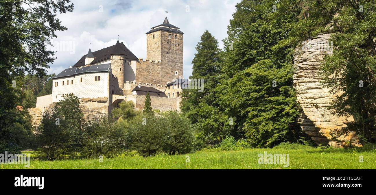 hrad Kost, Castle Kost, Bohemian paradise, Czech Republic, Europe Stock ...