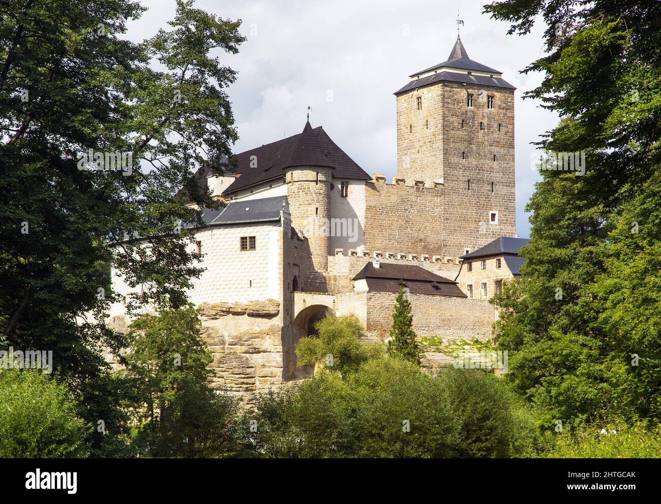 hrad Kost, Castle Kost, Bohemian paradise, Czech Republic, Europe Stock ...