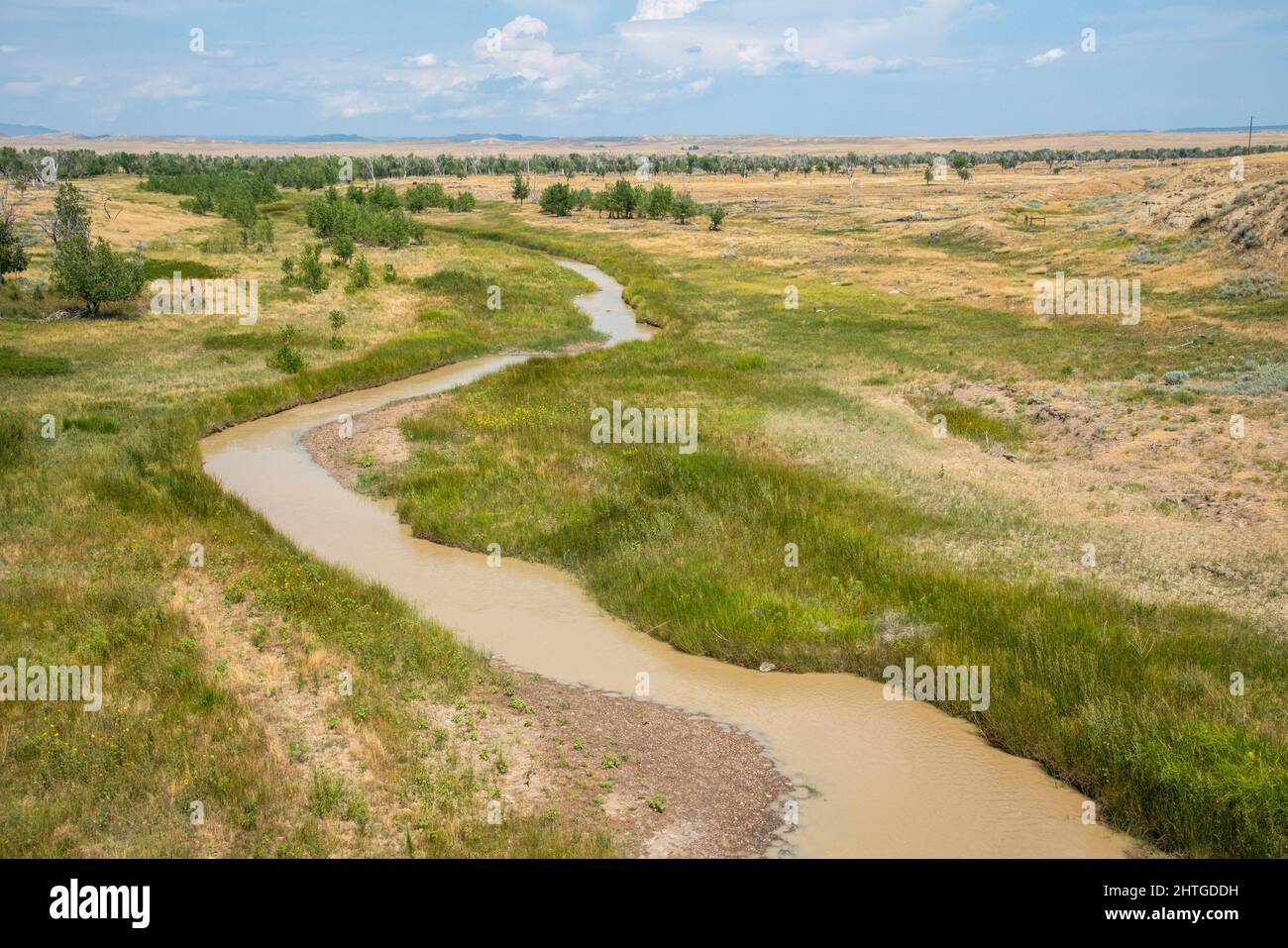 Cheyenne River in Weston County Wyoming Stock Photo - Alamy
