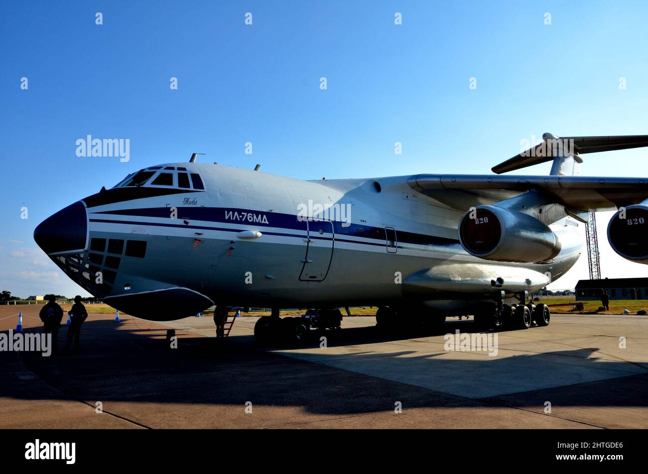 Ukrainian Air Force Ilyushin IL-76 Transport Aircraft Stock Photo - Alamy