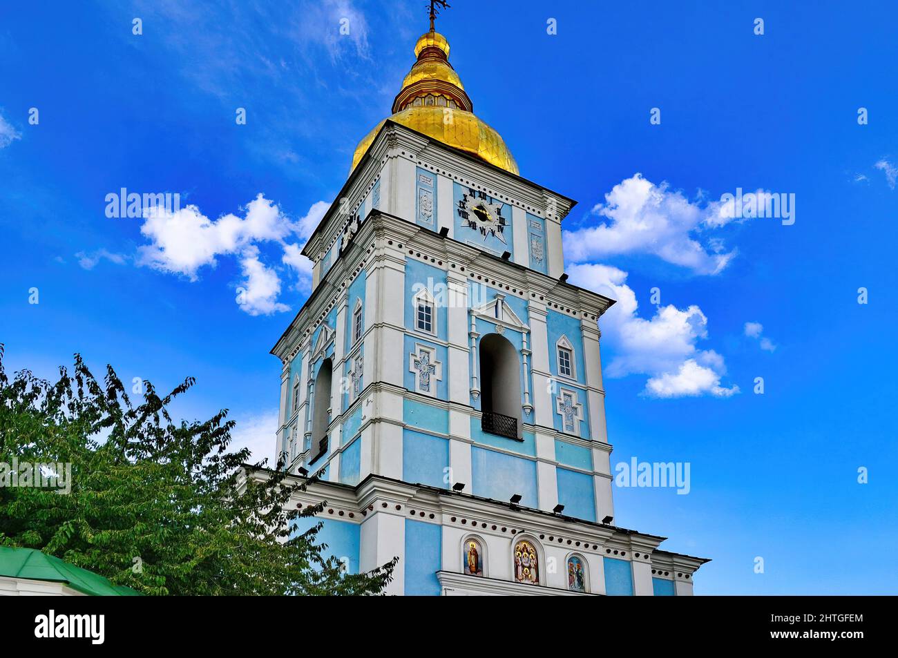 The beautiful St. Michael's Golden-Domed Monastery, Kiev, Kyiv Stock ...