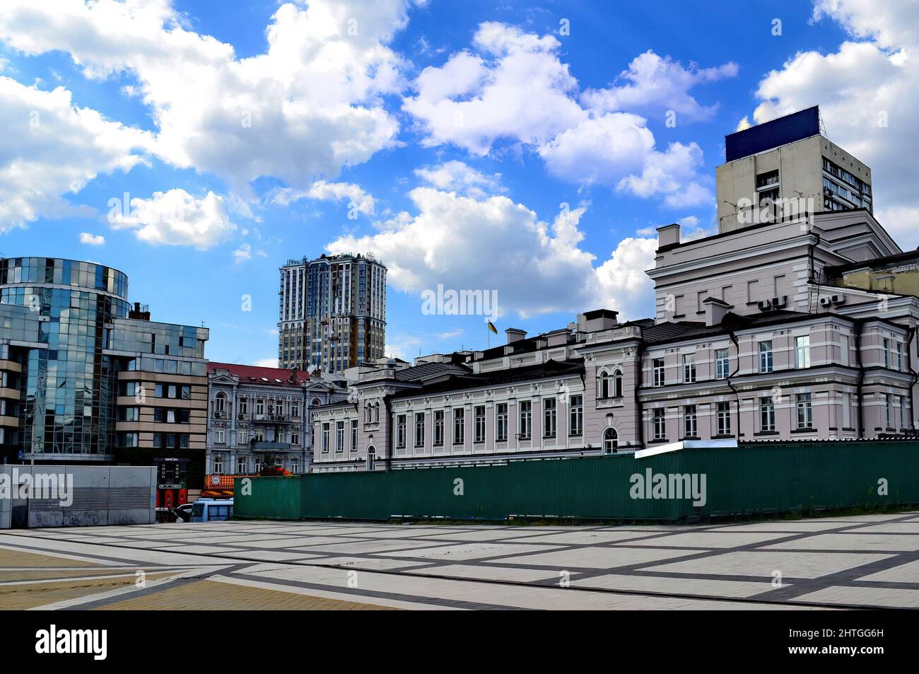 Overview of some streets and buildings of the beautiful Ukrainian ...