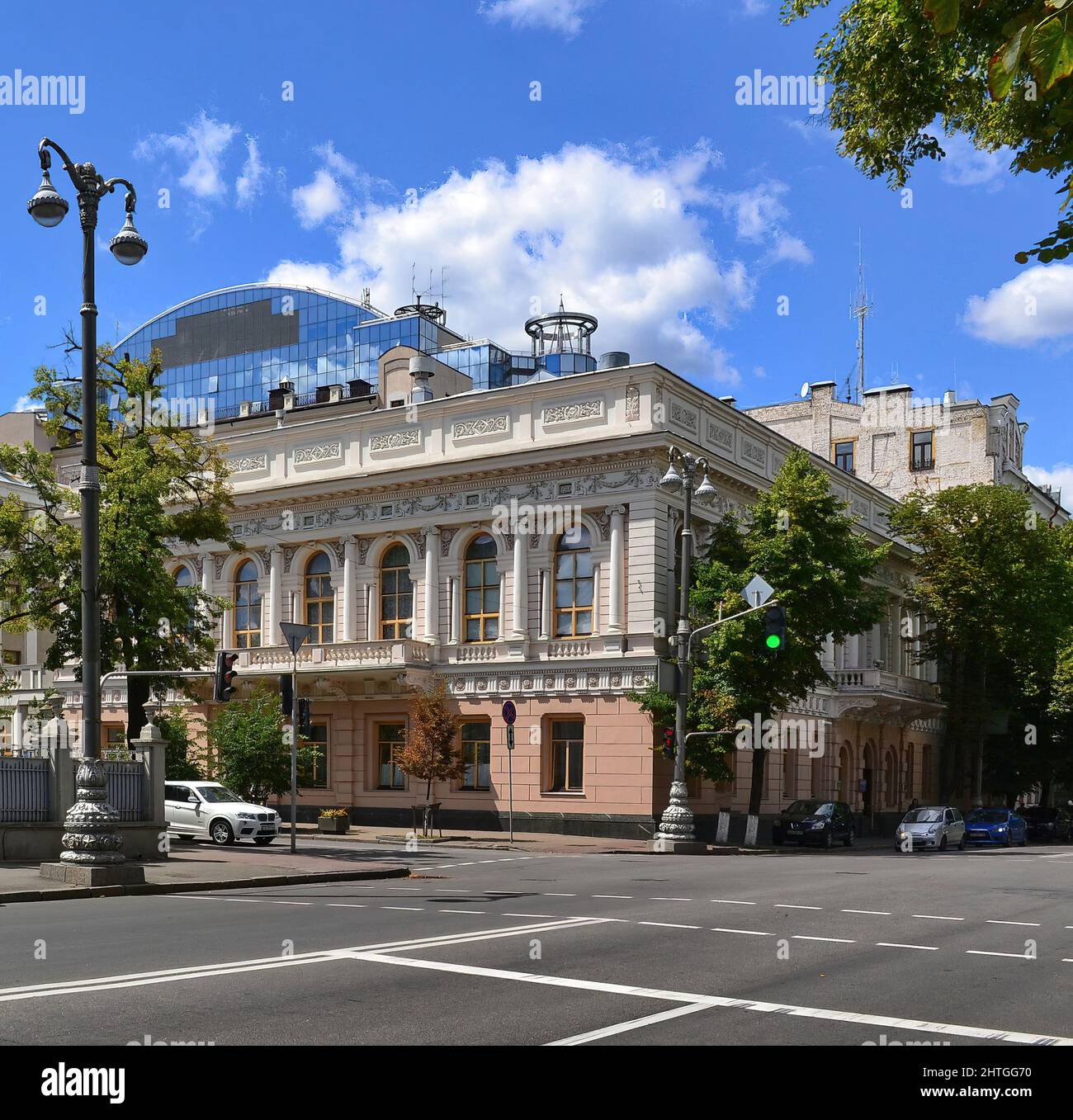 Overview of some streets and buildings of the beautiful Ukrainian ...