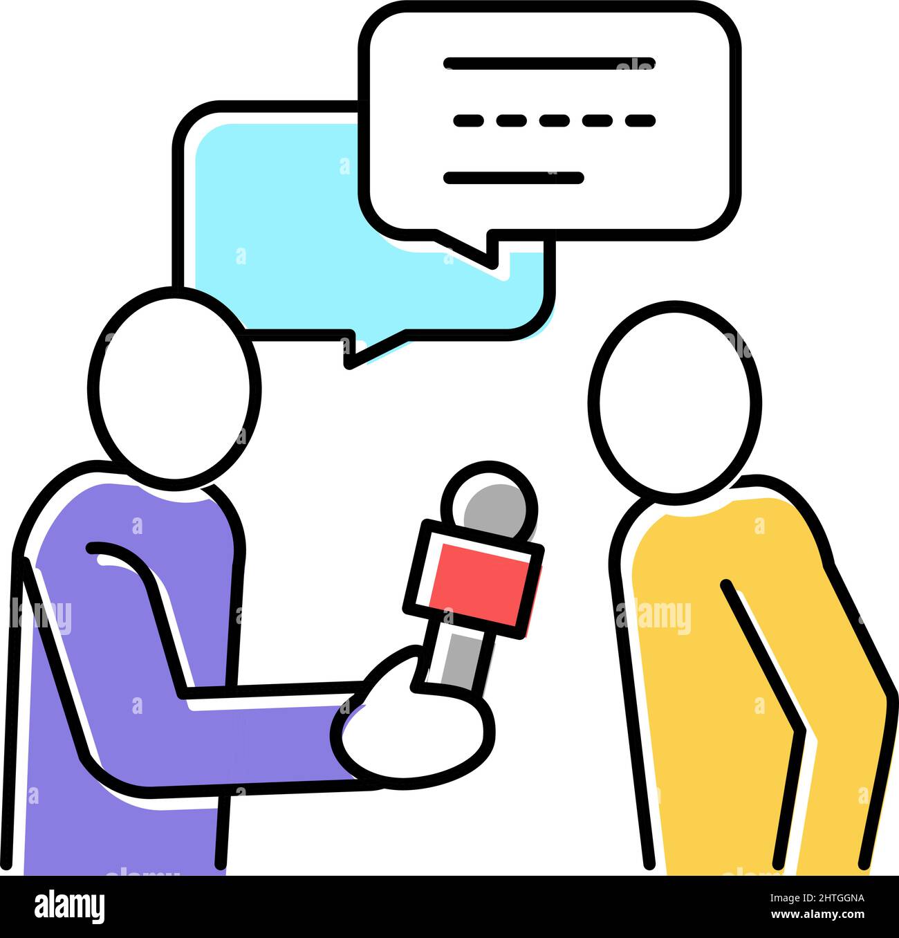 Crime journalist Stock Vector Images - Alamy