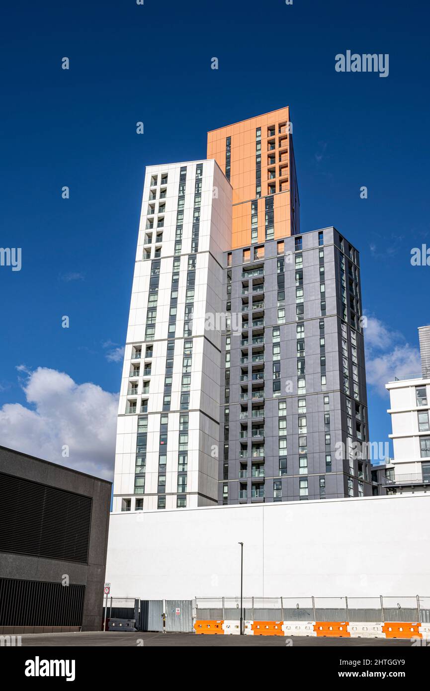 High rise buildings in London Stock Photo - Alamy