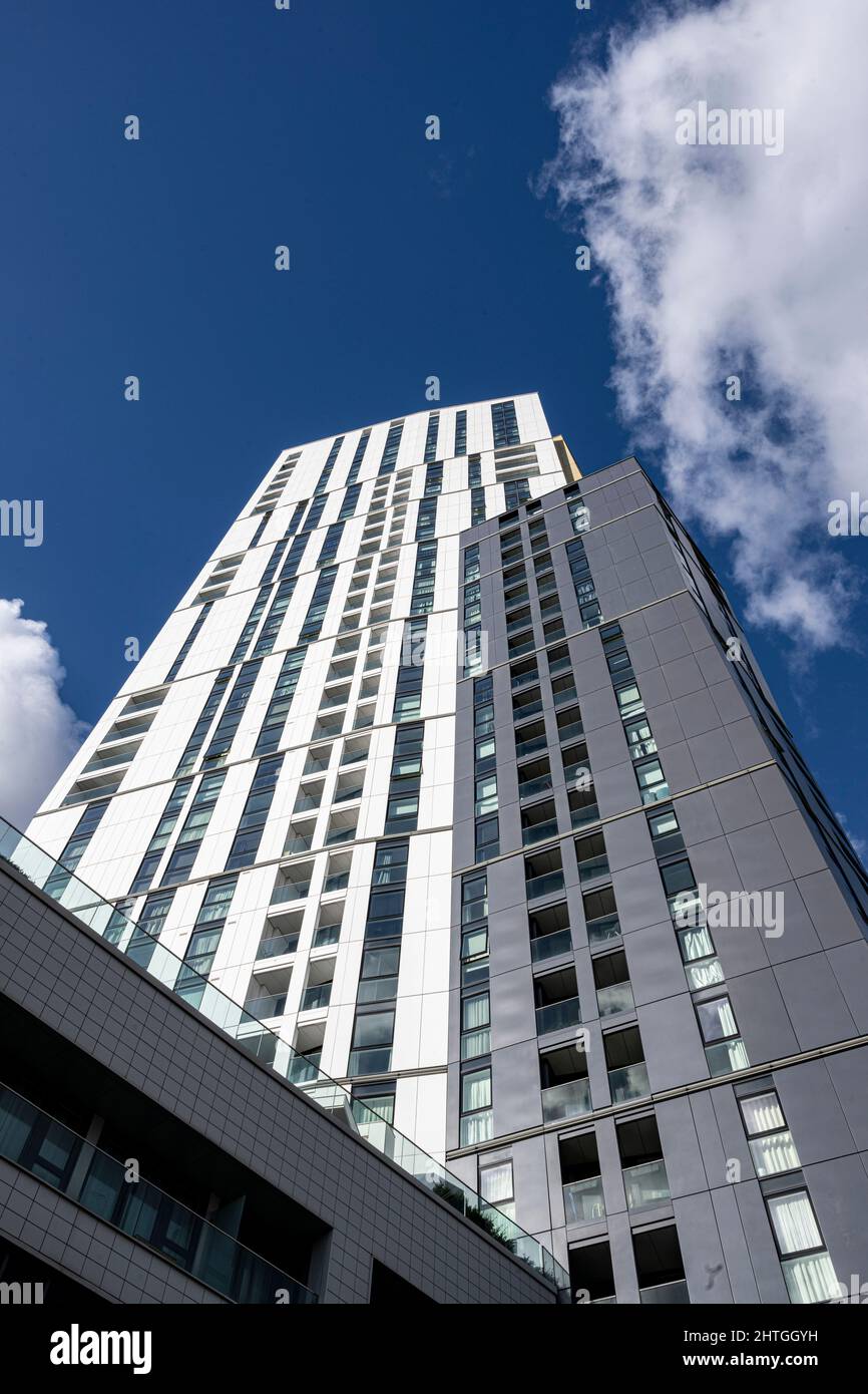 High rise buildings in London Stock Photo - Alamy