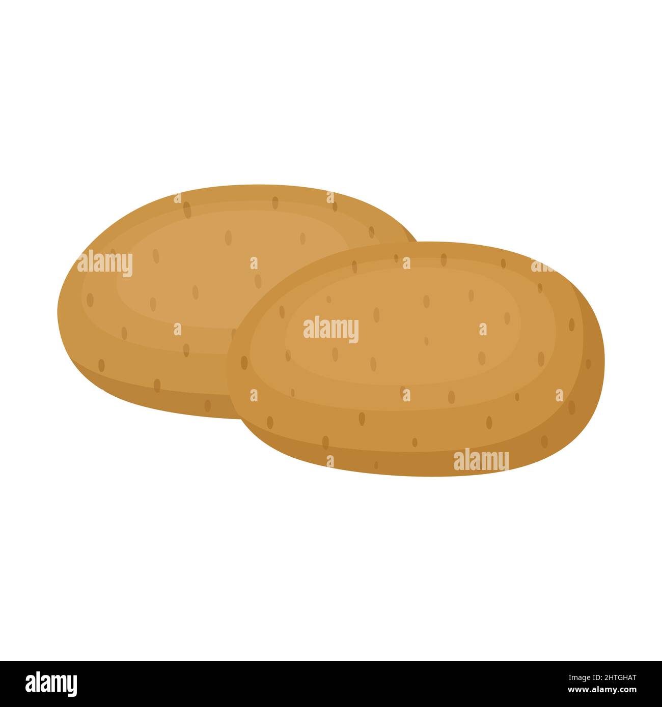 Potato, vector illustration Stock Vector Image & Art - Alamy