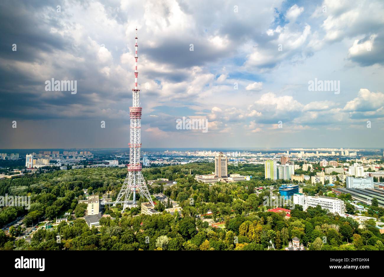 Kiev TV Tower in Ukraine Stock Photo - Alamy