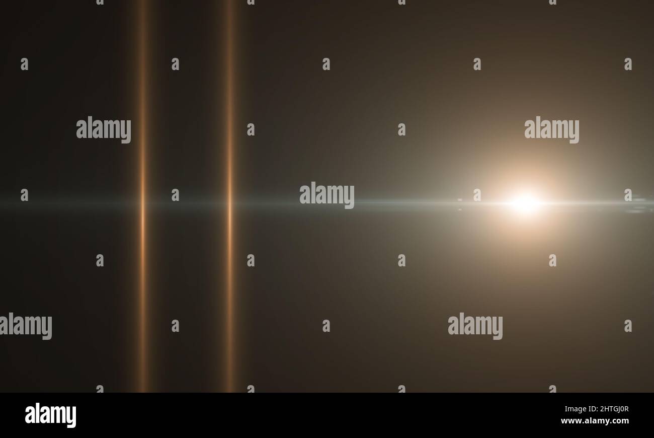 Lens Flare light over background. Easy to add overlay or screen filter ...