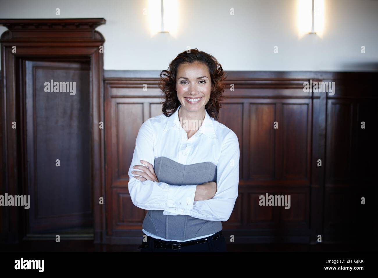 Shes a positive influence in the courtroom. Cropped shot of an ...