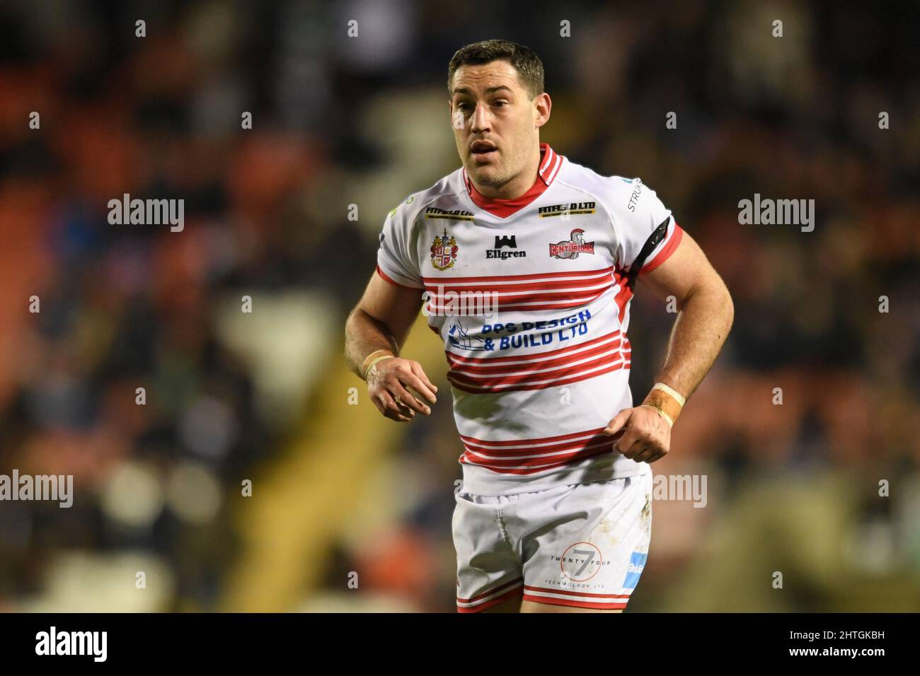 Joe Wardle #11 of Leigh Centurions in action during the game Stock ...