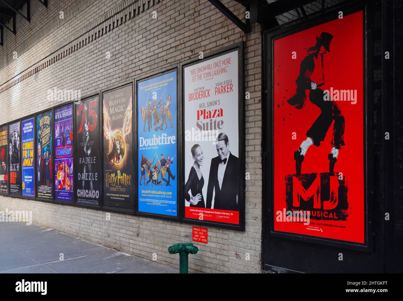 Broadway musical posters hi-res stock photography and images - Alamy