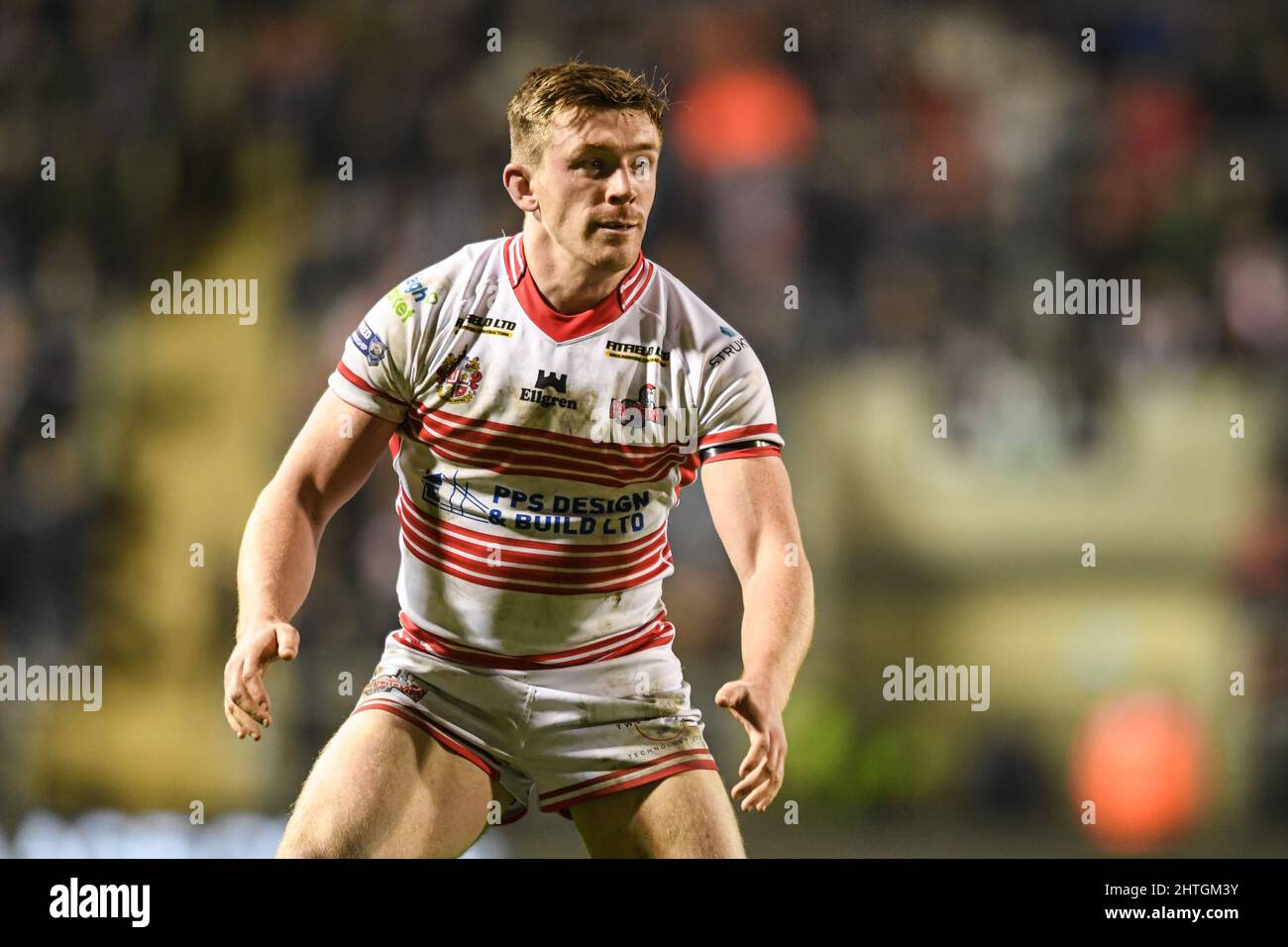 Ed Chamberlain #16 of Leigh Centurions in action during the game Stock ...
