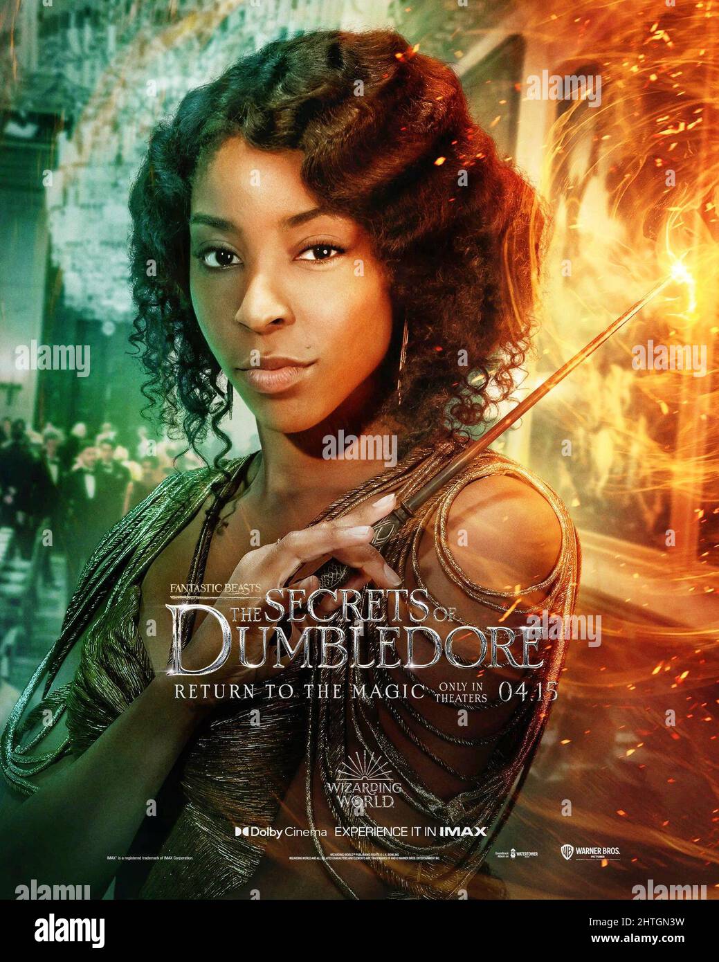 FANTASTIC BEASTS: THE SECRETS OF DUMBLEDORE, character poster, Jessica ...