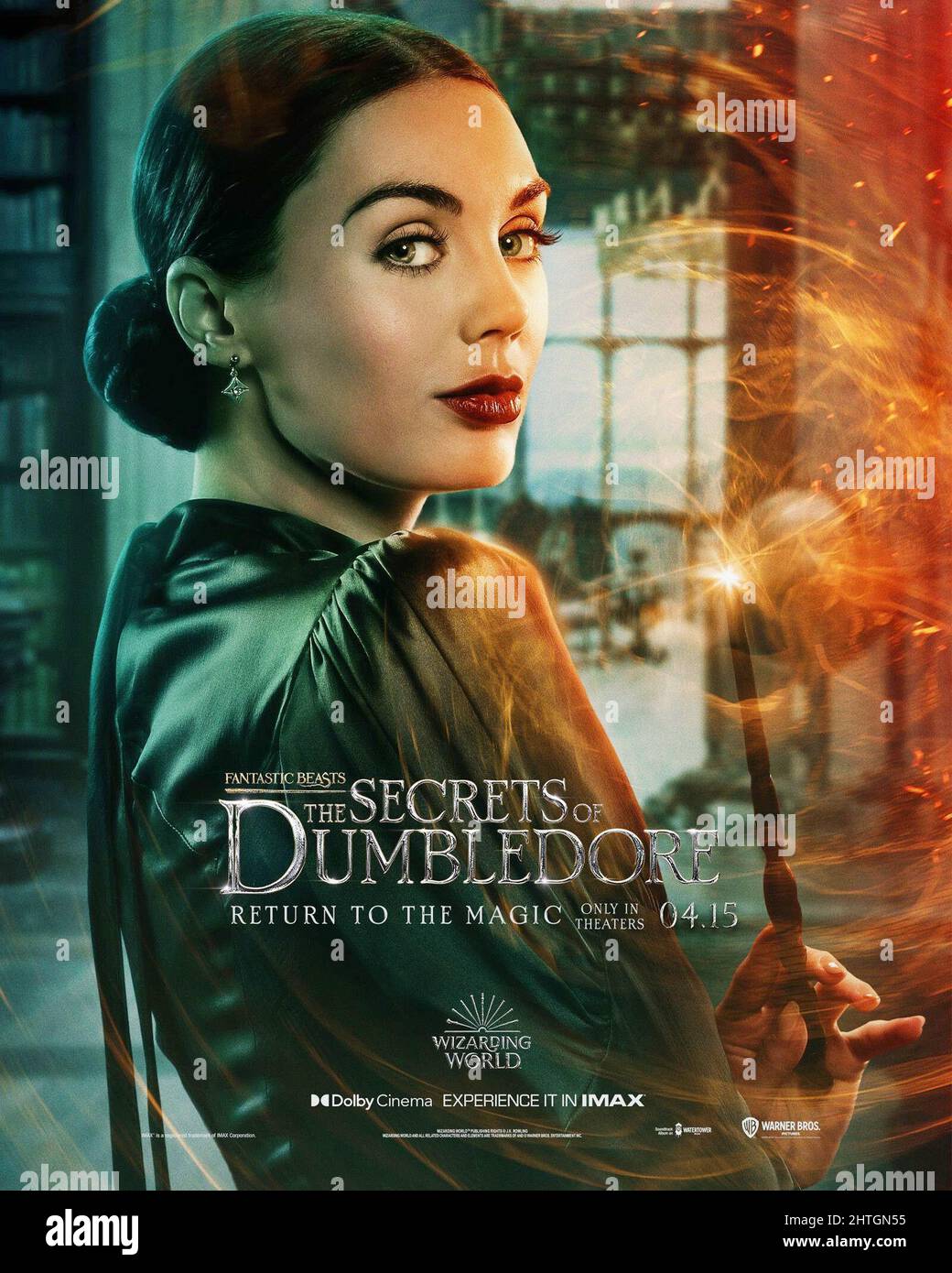 FANTASTIC BEASTS: THE SECRETS OF DUMBLEDORE, character poster, Poppy ...