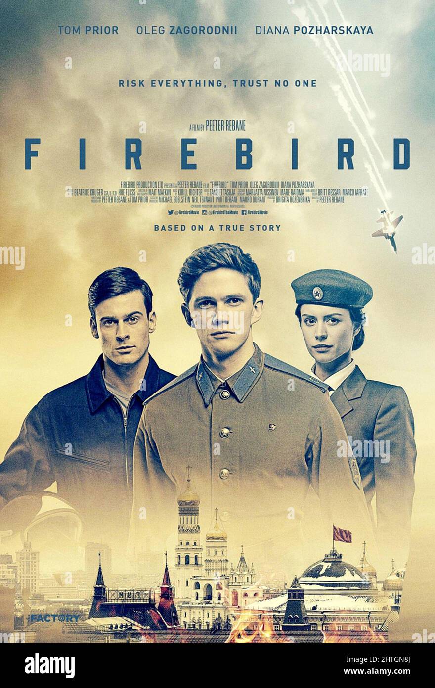 FIREBIRD, poster, from left: Oleg Zagorodnii, Tom Prior, Diana ...