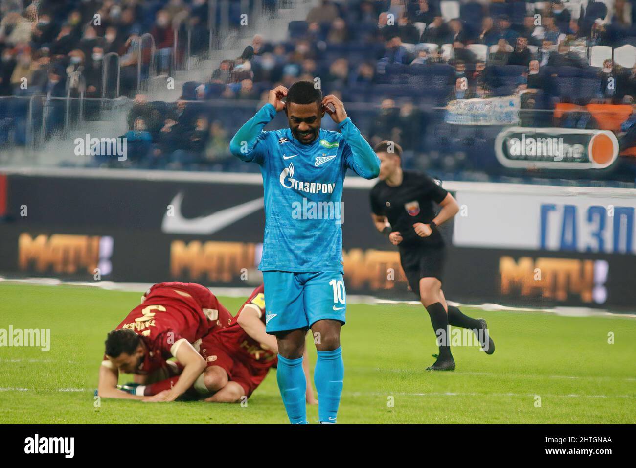 Saint Petersburg, Russia. 28th Feb, 2022. Malcom Filipe Silva de Oliveira, commonly known as ...