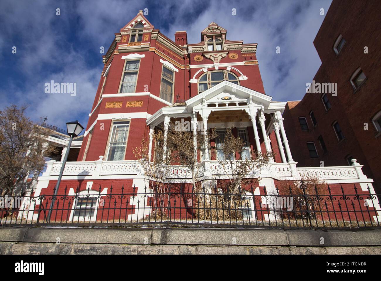 Exterior of Clark Mansion Bed and Breakfast in Uptown Butte. Home to ...