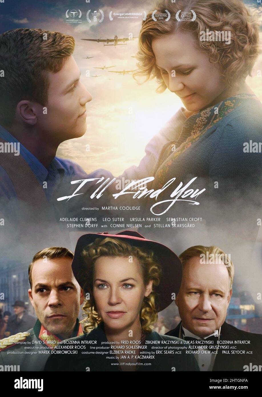 I'LL FIND YOU, (aka MUSIC, WAR AND LOVE), poster, top, from left, Leo ...