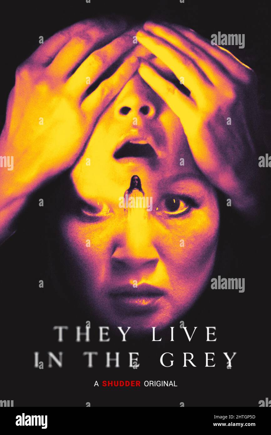 THEY LIVE IN THE GREY, poster, Michelle Krusiec, 2022. © Shudder ...