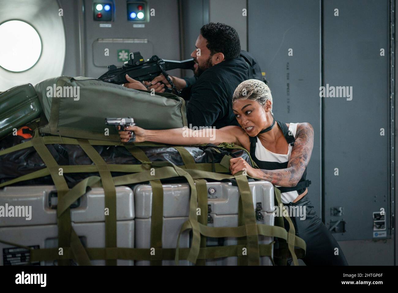 UNCHARTED, from left: Pingi Moli, Tati Gabrielle, 2022. photo by: Clay ...