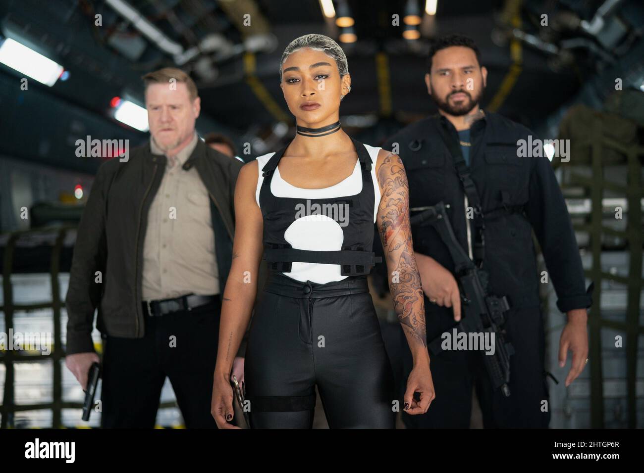 UNCHARTED, from left: Steven Waddington, Tati Gabrielle, Pingi Moli ...