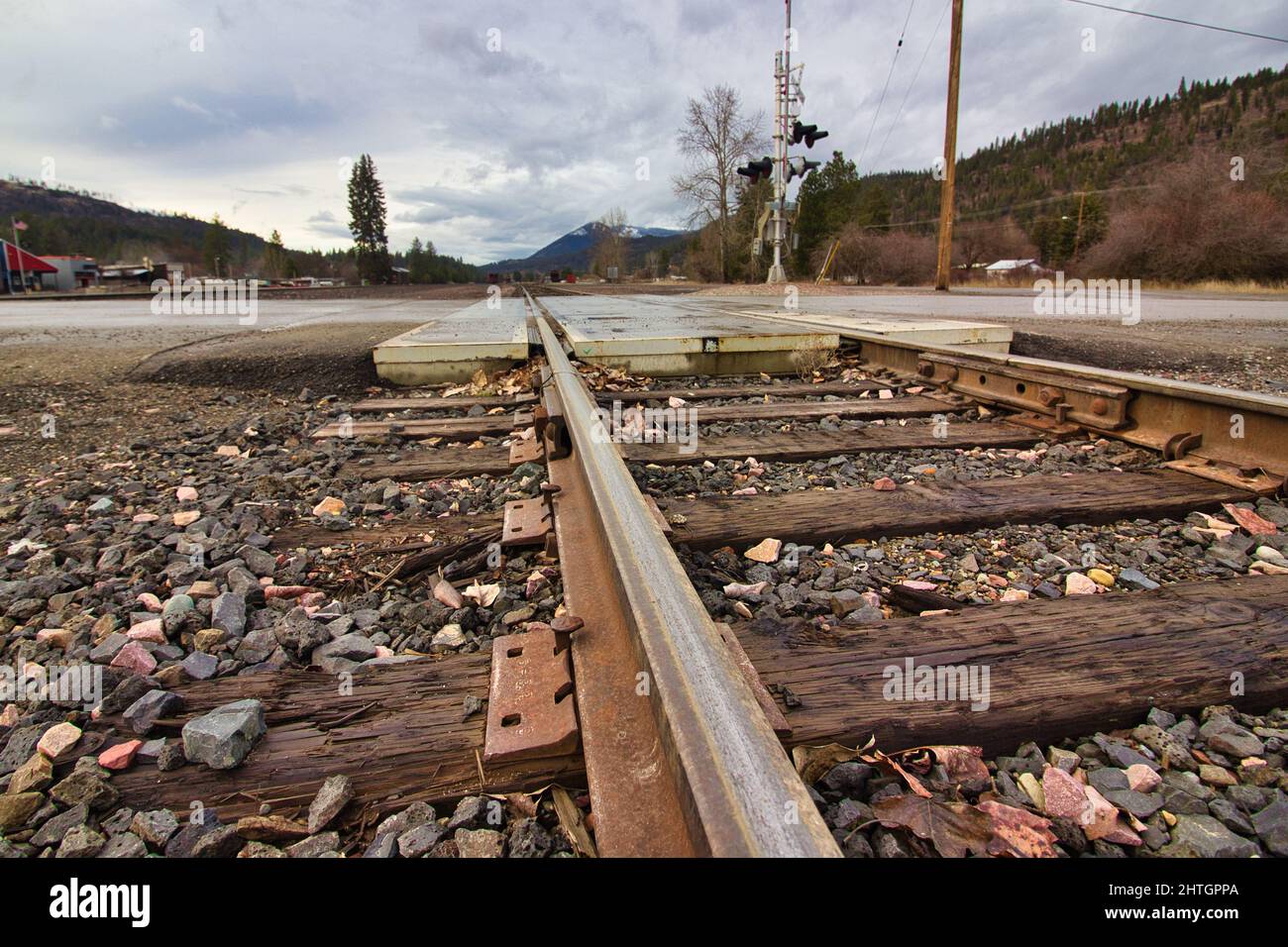 Montana railroad hi-res stock photography and images - Alamy