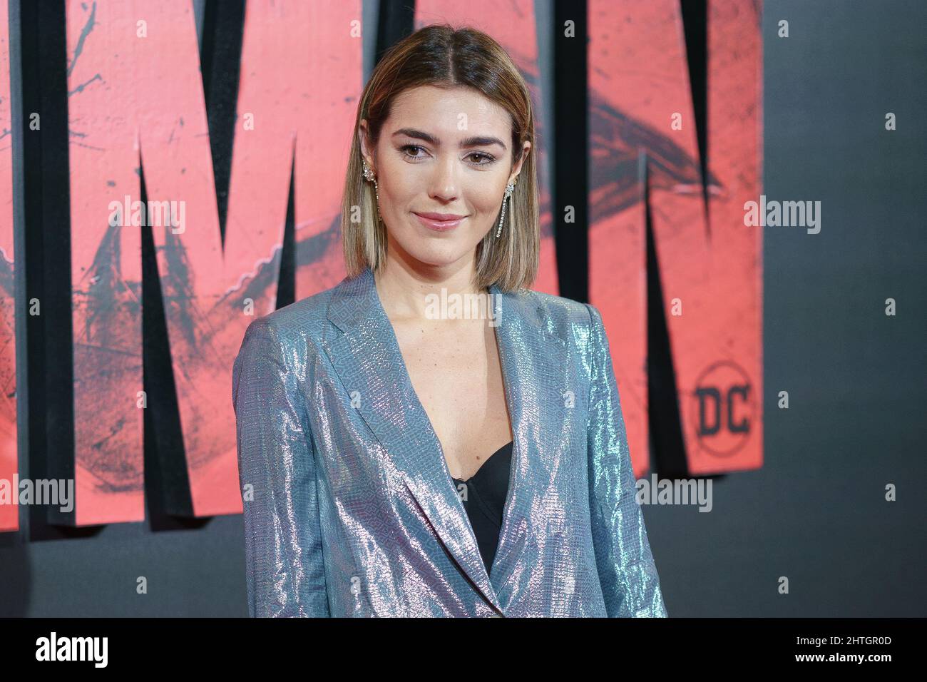Madrid, Spain. 28th Feb, 2022. Ana Ferrer Padilla attends the photocall of the film 'The Batman ...