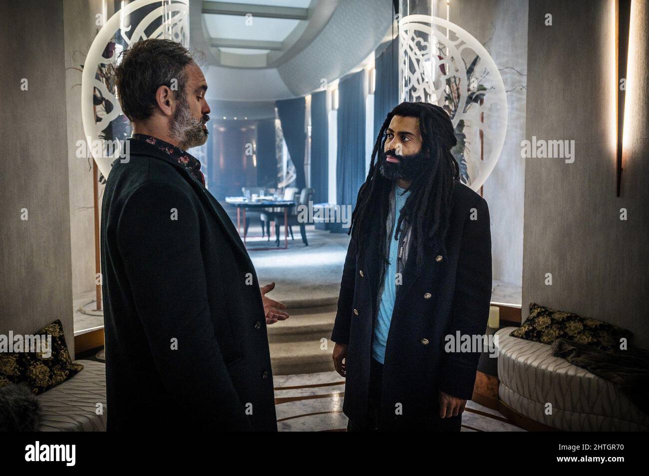 SNOWPIERCER, from left: Steven Ogg, Daveed Diggs, Bound by One Track ...