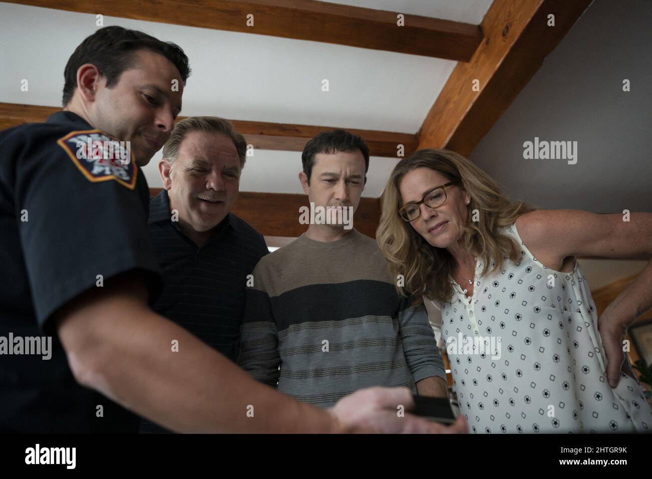 SUPER PUMPED: THE BATTLE FOR UBER, from left: Mishka Thebaud as Cory ...